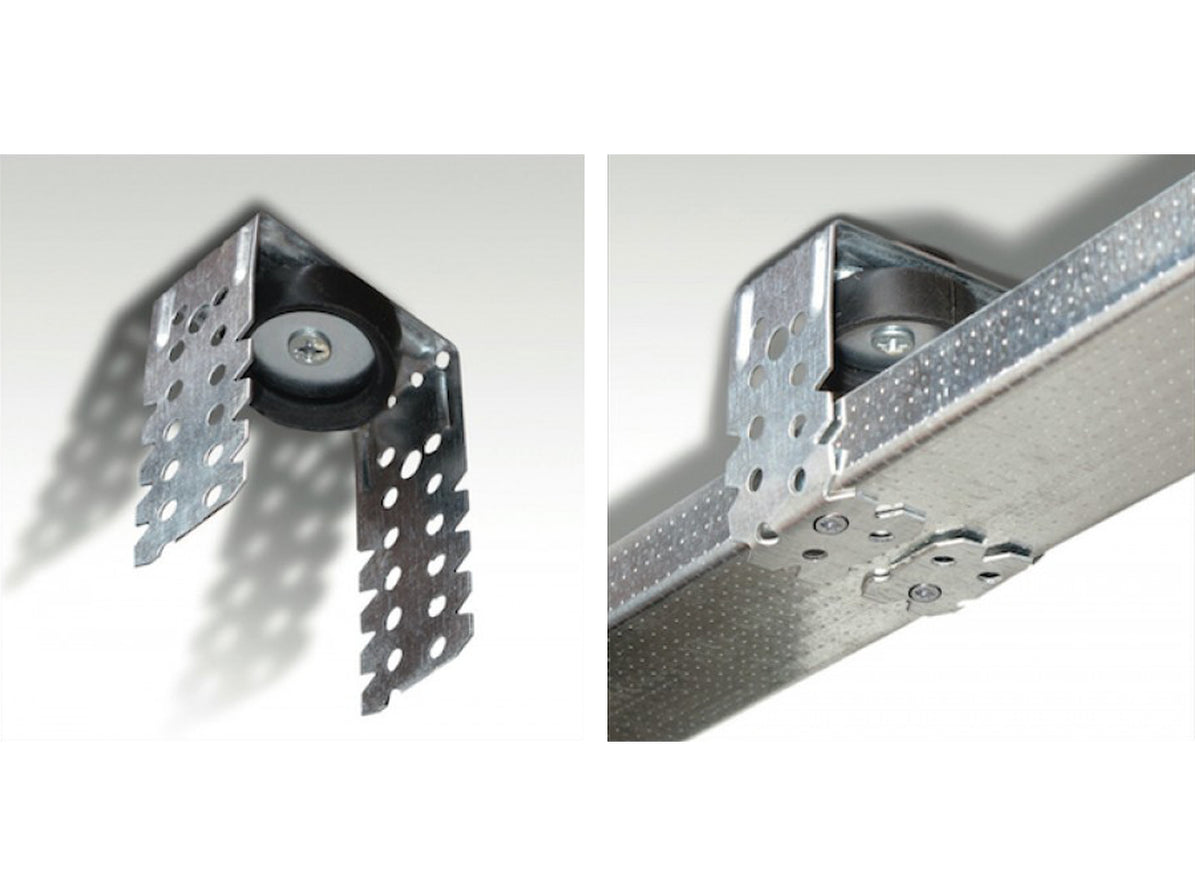 Isosonic Acoustic Ceiling Brackets | 45mm Arm — Soundstop.co.uk